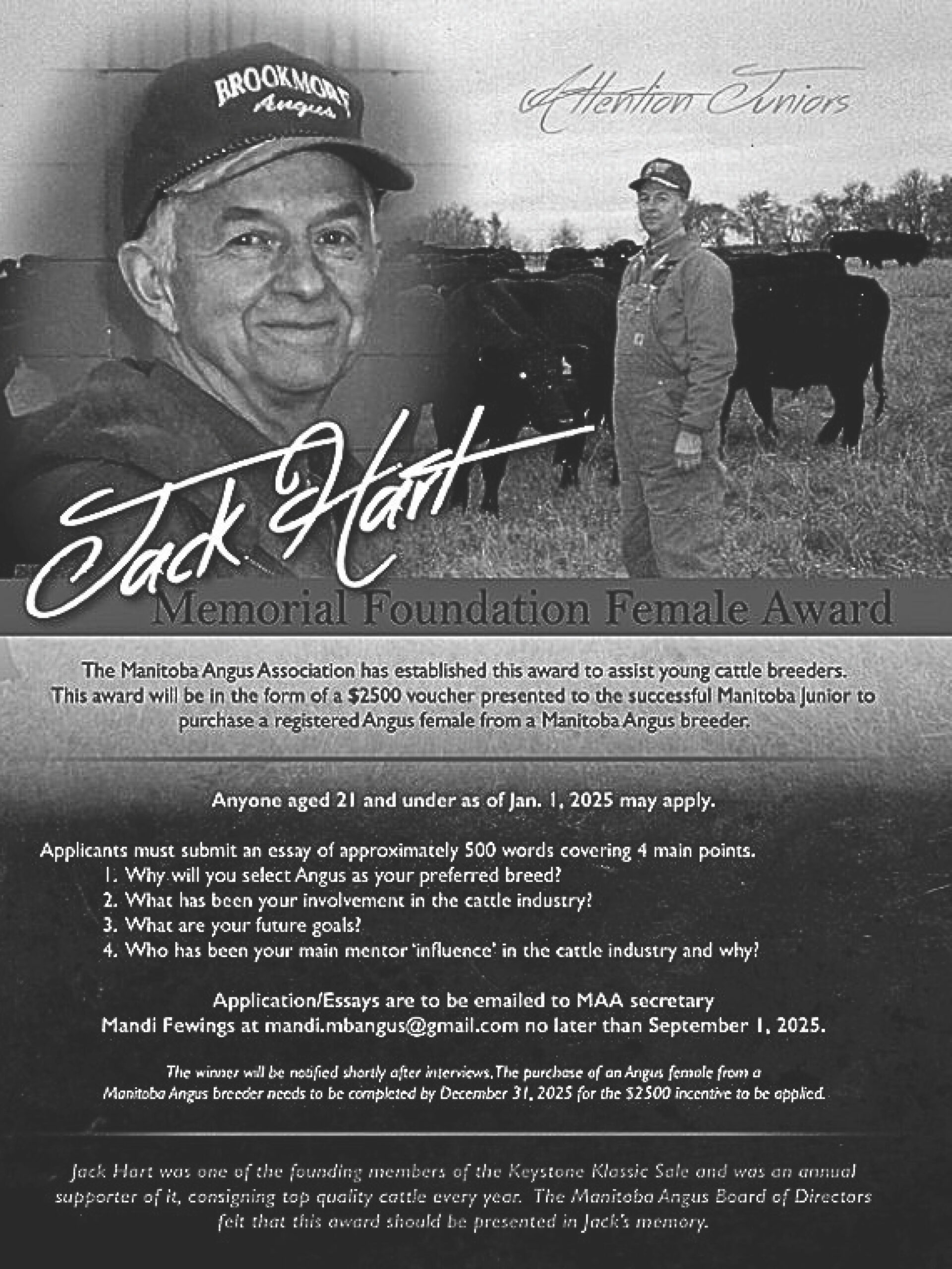 Jack Hart Ad 2025 - Canadian Angus Association